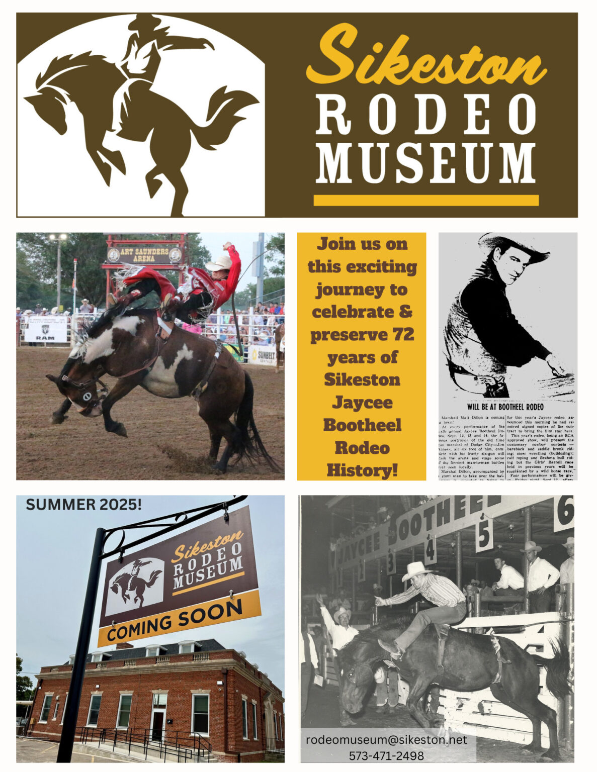 Rodeo Museum - Sikeston: Chamber, Economic Development, & Tourism